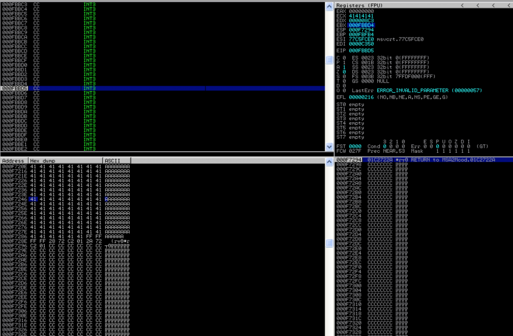Windows Exploit Development Part 2 Intro To Stack Based Overflows Security Siftsecurity Sift